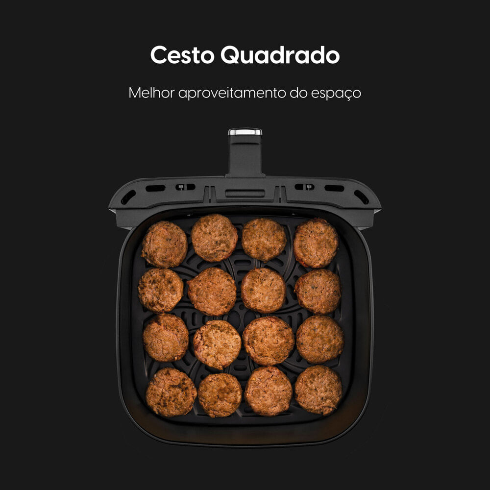 Air Fryer Gran Fry 8L 1750W com Grelha 110V ou 220V - Elgin